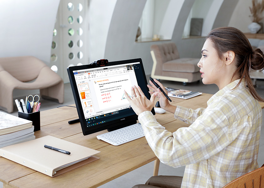 Huion|graphic tablet smart classroom digital education pen diaplay supplier