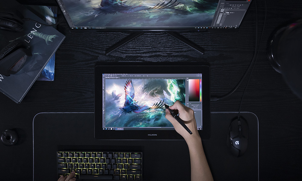 Digital art classroom devices and drawing pen |Huion