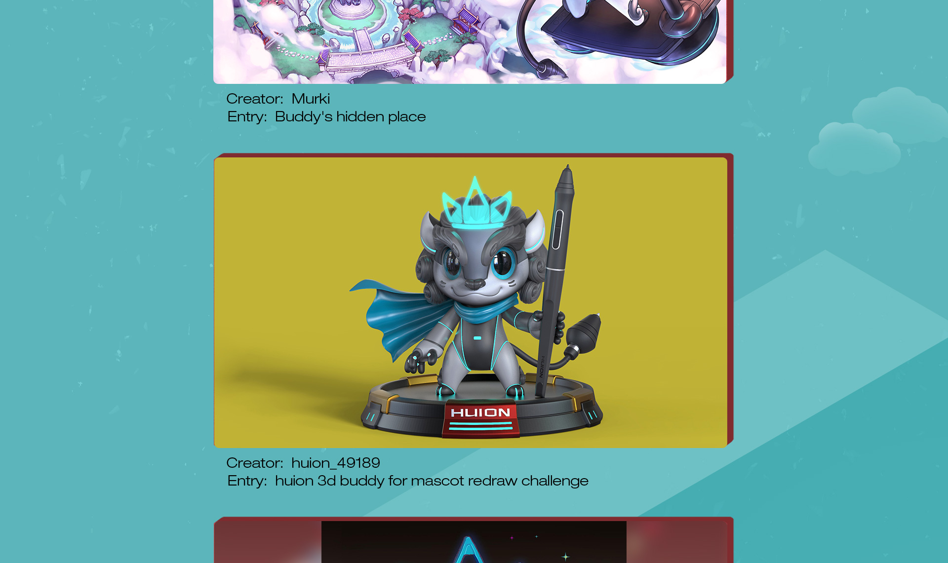 Redraw Huion Buddy Drawing Challenge