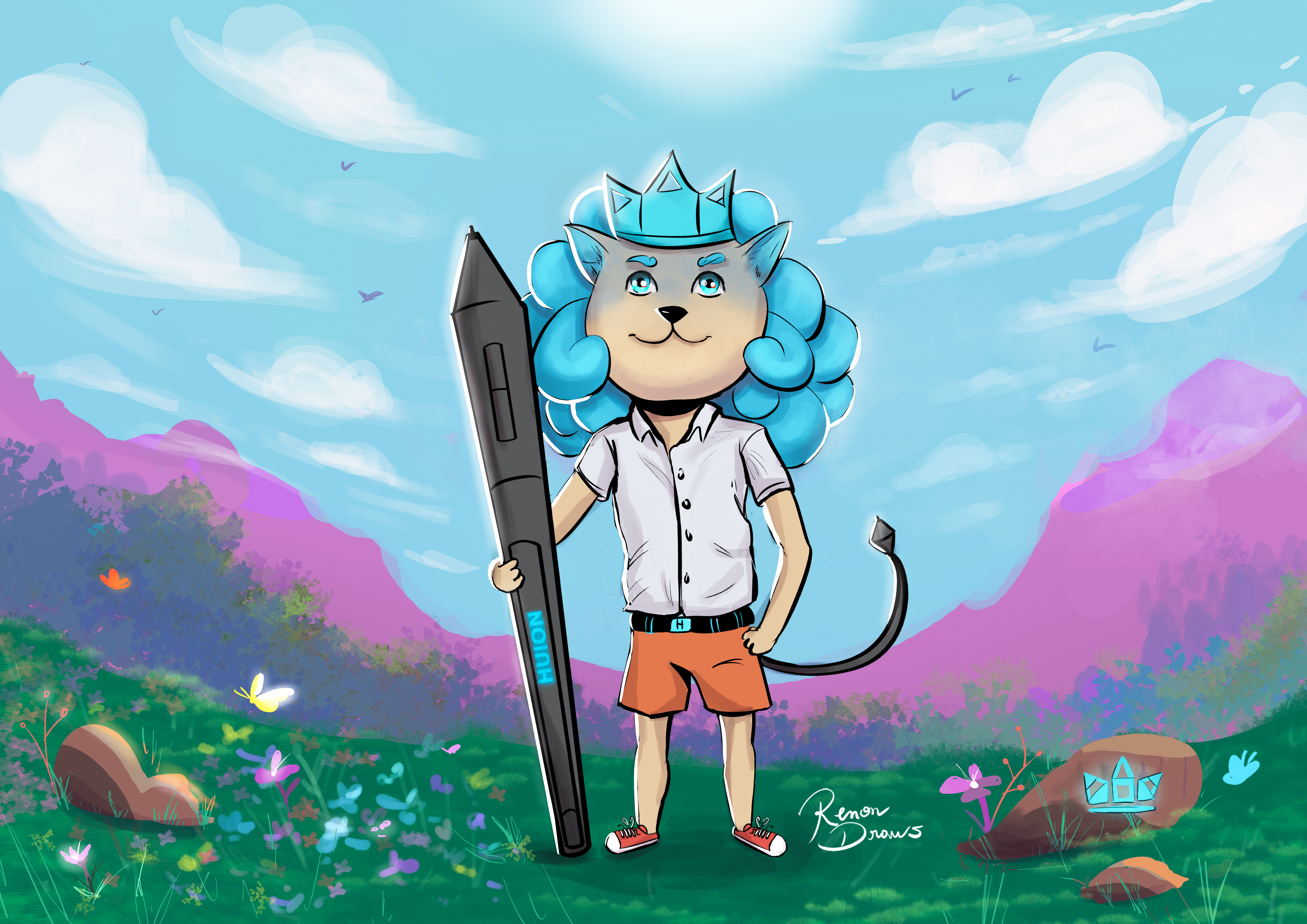 Leon in Spring (April)